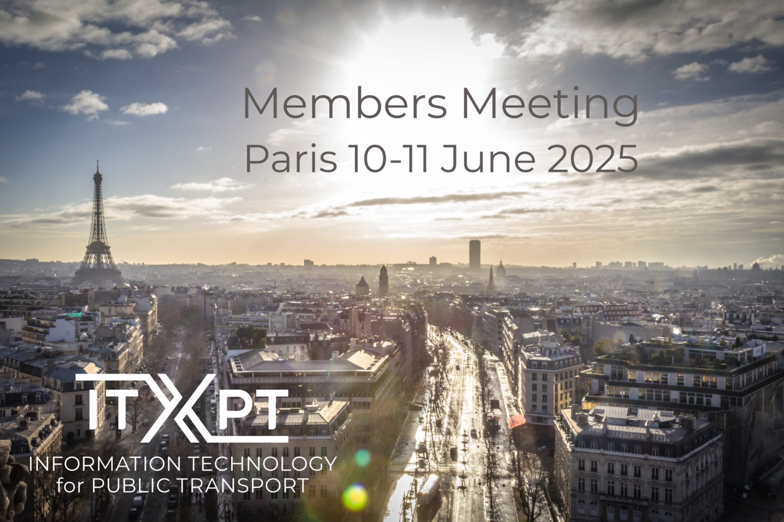11 June Members Meeting – ITxPT
